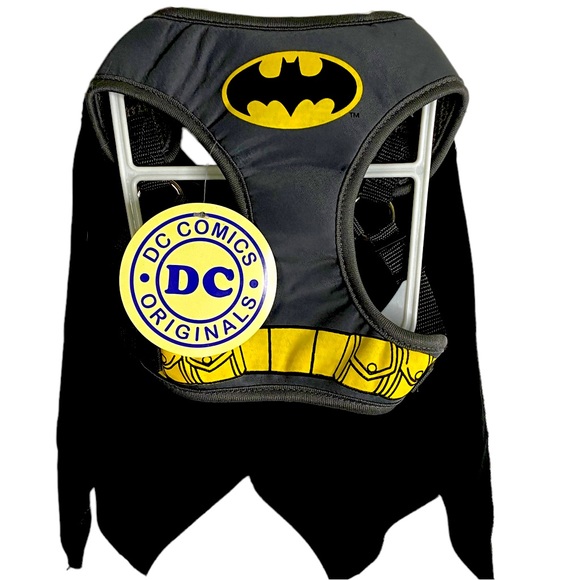 Batman | Dog | Nwt Batman Dog Costume Outfit Harness With Detachable ...